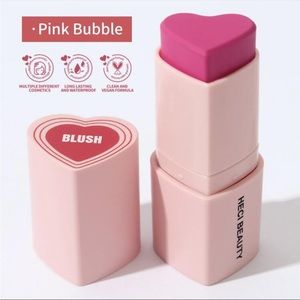 Rebellious Rose | Makeup | Heart Shaped Cream Blush Stick 3in Cute ...